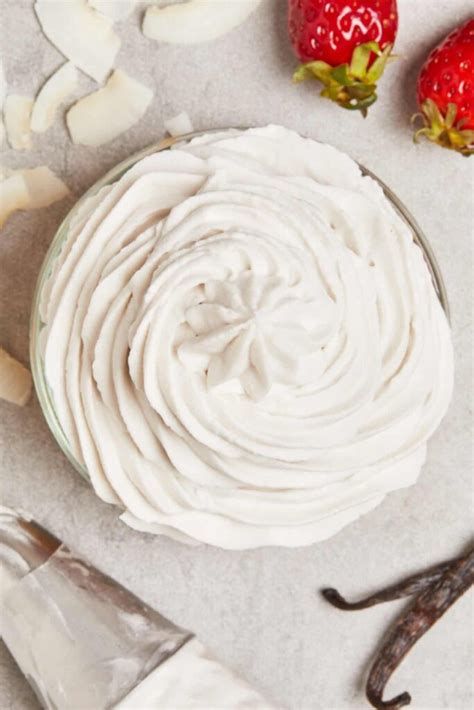 Vegan Whipped Cream Baked Bree