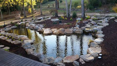 Pond Installation In Columbia Sc Aquatic Lifestyles Llc