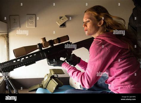 Mireille Enos Sabotage Stock Photo Alamy