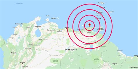 Strong Magntitude 73 Earthquake Struck The East Coast Of Venezuela