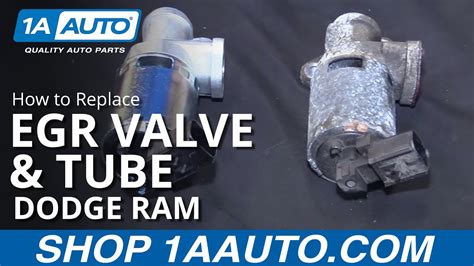 How To Replace Egr Valve And Tube 06 08 Dodge Ram 1500 V8 57l Youtube