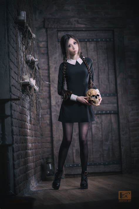 Wednesday Addams Wednesday Addams Cosplay Vandych