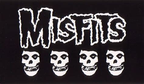 Stickers Misfits Band Art Misfits Logo Skull Sticker