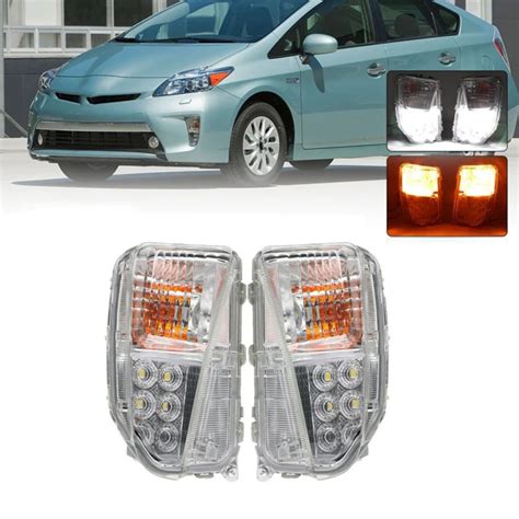 1pc Left Right Led Fog Light For Toyota Prius 2012 2013 2014 2015