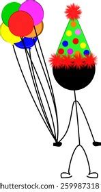 Birthday Stick Figure Over 1047 Royalty Free Licensable Stock