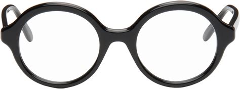 Loewe Black Slim Glasses Ssense Uk