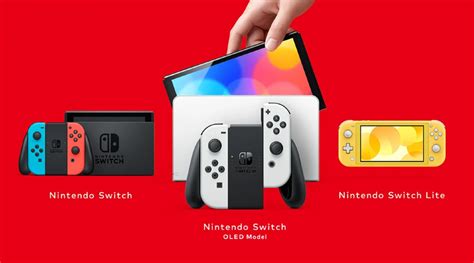 Nintendo Switch Vs Switch Oled Vs Switch Lite Whats The Difference