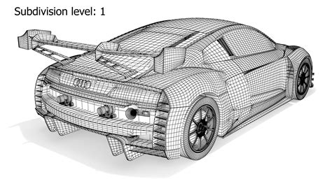 3d Model Audi R8 Lms Gt3 Evo Ii Turbosquid 2110911