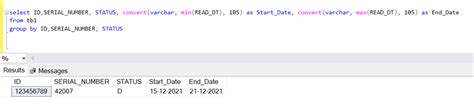 Sql Start Date End Date Calculation Based On Date Column Stack Overflow