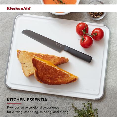 Kitchenaid Classic Nonslip Plastic Cutting Board 11x14