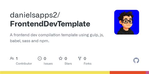 Github Danielsapps2frontenddevtemplate A Frontend Dev Compilation