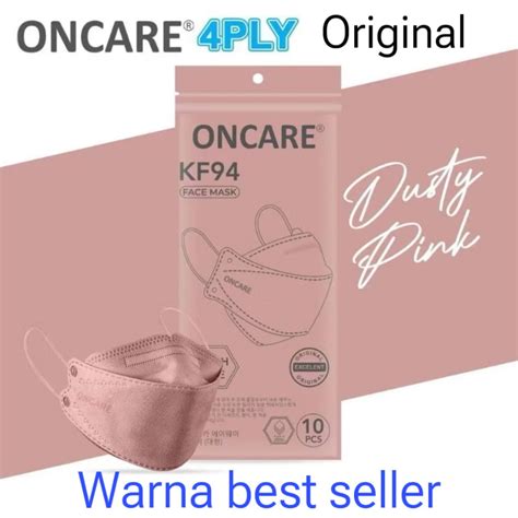 Jual Masker Kf94 Oncare Mouson 4ply Isi 10pcs Masker Kf 94 Masker 4d