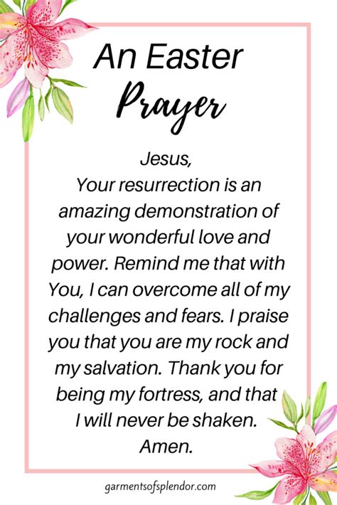 31 Days Of Inspiring Easter Prayers With Free Printables