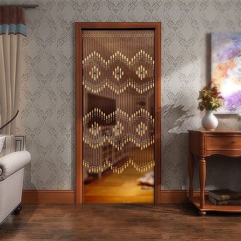 Wooden Bead Curtain
