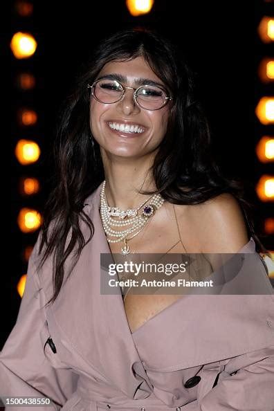 Mia Khalifa Attends The Egonlab Menswear Springsummer 2024 Show As