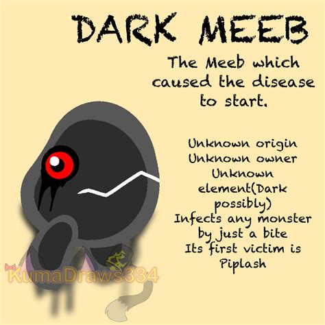 Here The Dark Meeb By Kumadraws334 On Deviantart