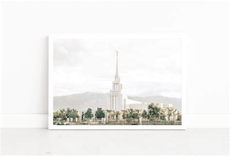 Sanantonio Texas Lds Temple Print Custom Temple Photo Artistic And