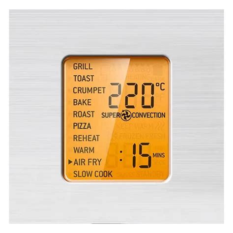 Sage Air Fryer Oven 1800w 22l Capacity Silver Xcite