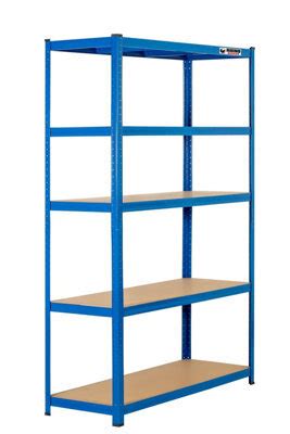 Rhino Racking 180 X 120 X 45cm Blue 5 Tier Boltless Heavy Duty