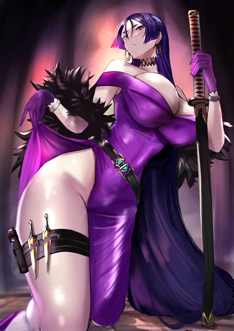 Jikihatiman Minamoto No Raikou Fate Fate Grand Order Fate Series Highres 1girl Belt