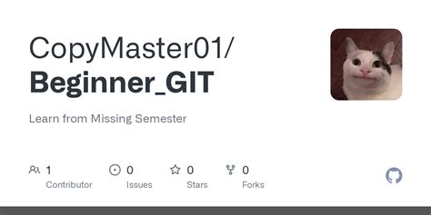 Github Copymaster01beginnergit Learn From Missing Semester