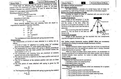 Class 10 Shams Physics Guide Notes Pdf