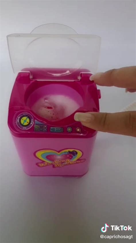 🌟🌸mini Lavadora🌸🌟 💲100🥰 Súper Cute Lava Tus Beauty Blender Y Brochas 🧽