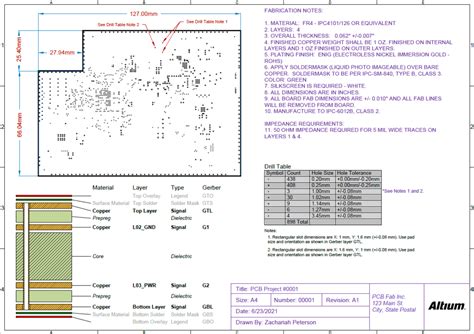 Pcb Assembly Drawing Example At Katherine Somers Blog