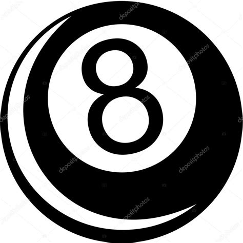 8-ball — Stock Vector © newb1 #29292003