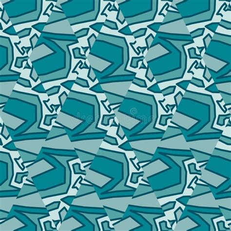 Creative Maze Lines Geometric Seamless Pattern Funny Labyrinth