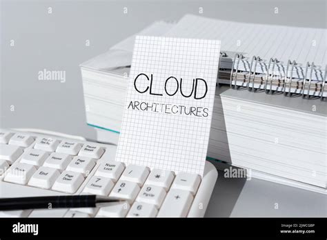 Text Showing Inspiration Cloud Architecturesvarious Engineered