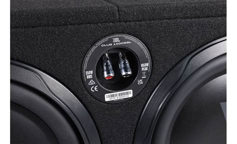 Jbl Club Ssl Club Series Sealed Enclosure With Ohm Subwoofer And Passive Radiator
