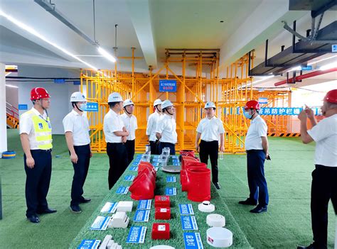 湘潭市建筑施工行业安全生产应急演练暨质量安全示范观摩活动在湖南建工·万楼湘玺项目举行 湖南建投地产集团有限公司
