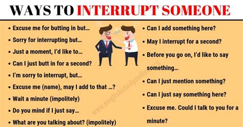 Interrupting Conversation 15 Useful Expressions For Interrupting