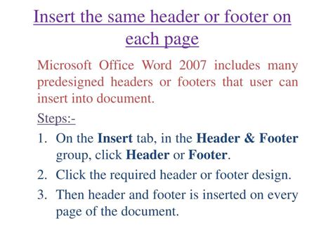 PPT Headers And Footers PowerPoint Presentation Free Download ID 2165545
