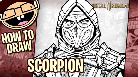 Scorpion Mortal Kombat Drawing