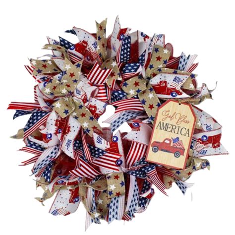 4th Of July Independence Day 3dindependence Day Flag Garland Home Front