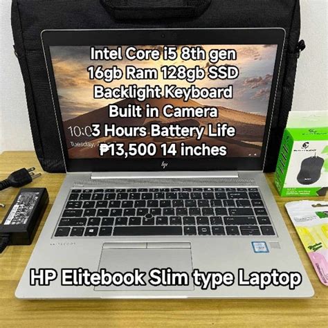 HP ELITEBOOK LAPTOP Intel Core I Th Gen GB RAM GB SSD Heavy Duty Laptop Shopee