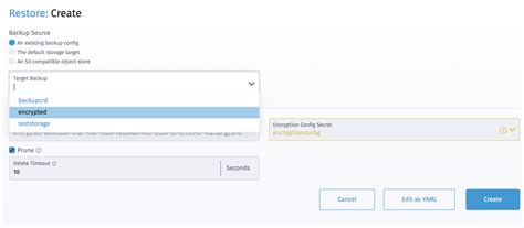 Restore Configuration Rancher