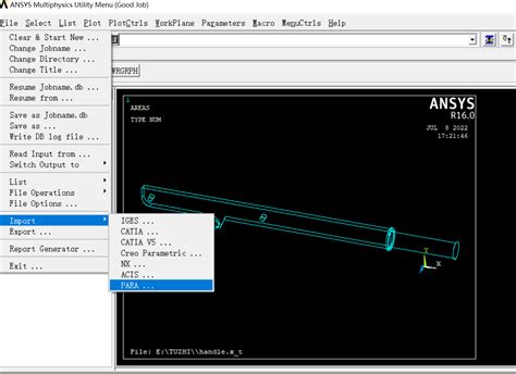 Ansys Workbench（导入solidworks受力分析workbench导入solidworks模型discipline※的
