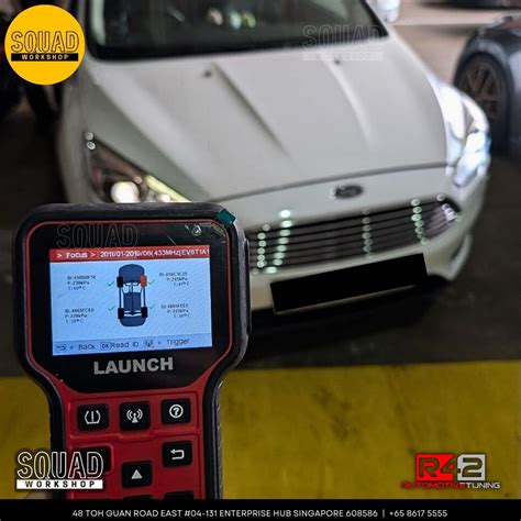 Ford Focus 1 0 Tyre Pressure Monitor Programming Tpms • Squad Workshop