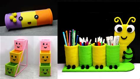 Ide Daur Ulang Membuat Tempat Pensil Dari Botol Plastik Bekas Youtube