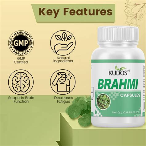 Brahmi Capsules - Kudos Ayurveda
