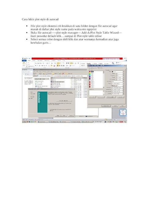 DOC Cara Bikin Plot Style Di Autocad DOKUMEN TIPS