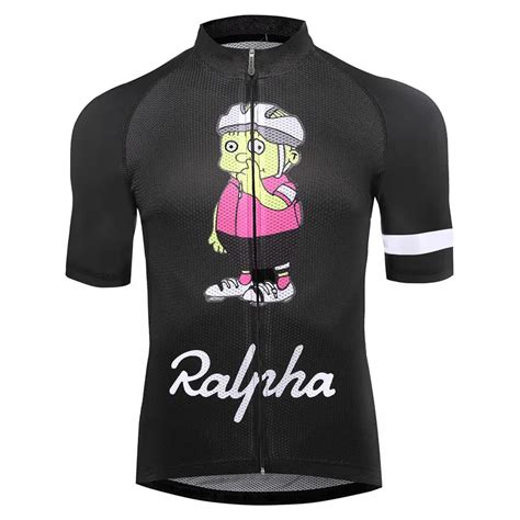 Simpsons Ralpha Bicycle Jersey Bike Jerseys Road Track Mtb Race Cut Aero Cycling Jersey Man Men