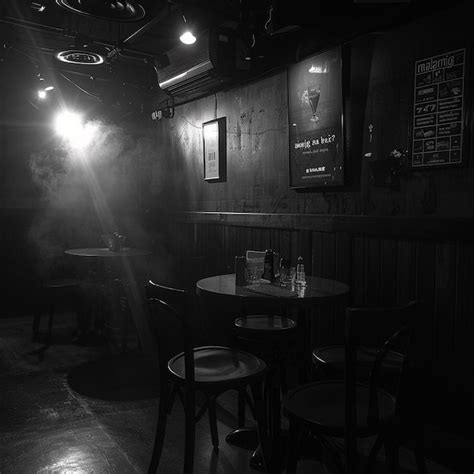 Underground Noir Dark Aesthetic In High Contrast Premium Ai Generated