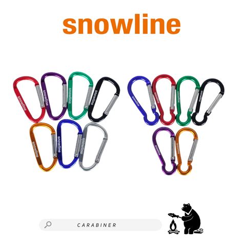 Available Carabiner In Two Snowline Assorted Colours Shopee Malaysia