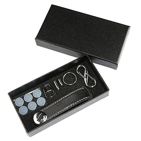 קונים Kereda מחזיק מחזיקי קראדה חכם קומפקטי טבעת עור Keyc בזול באמזון