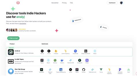 Tech Stack Of Indie Hacker Stacks Indie Hacker Stacks Tech Stack Of Indie Hacker Stacks Indie Hacker Stacks