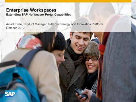 Pdf Enterprise Workspaces Extending Sap Netweaver Portal